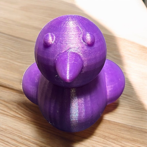 Accents | Purple 3d Printed Duck Figurine | Poshmark